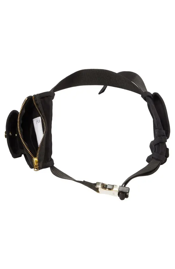Sacai Carhartt Wip Pouch Belt - Black | Editorialist