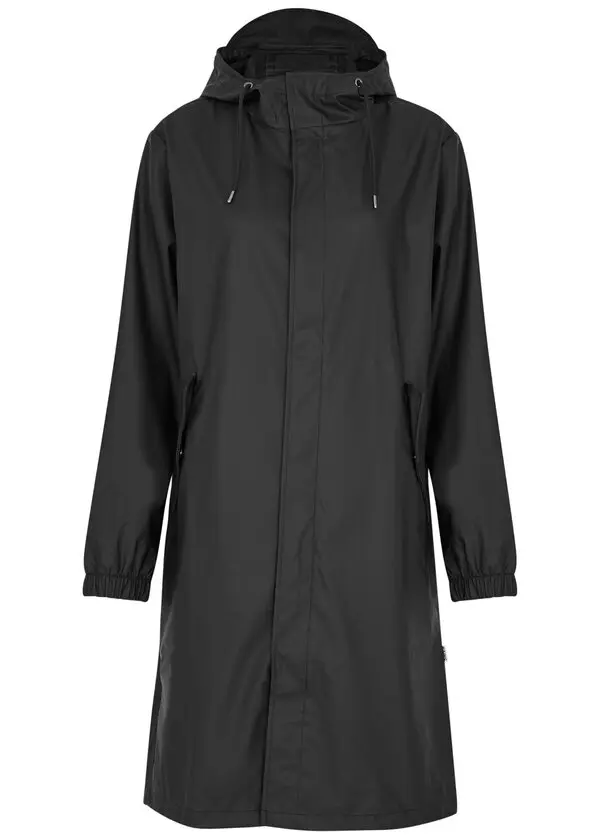 Rains Fishtail Hooded Waterproof Parka