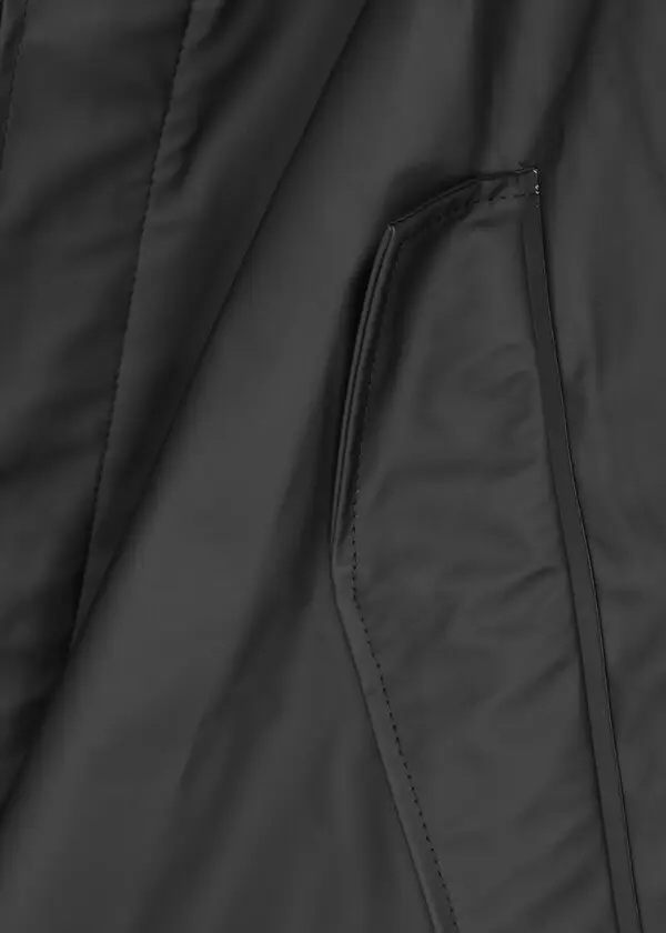 Rains Fishtail Hooded Waterproof Parka
