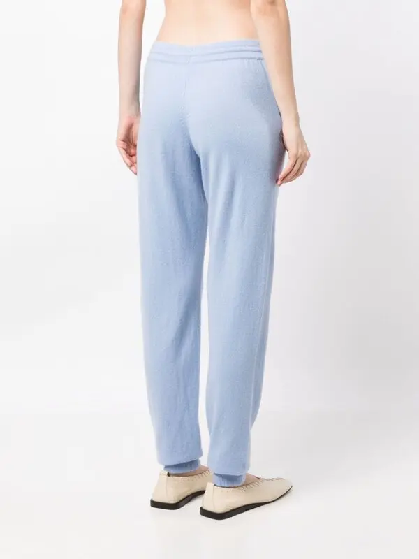 TEDDY CASHMERE Milano Cashmere Track Pants - Blue