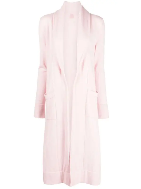 TEDDY CASHMERE Venezia Open-front Cashmere Cardigan - Pink