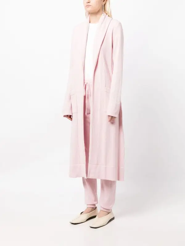 TEDDY CASHMERE Venezia Open-front Cashmere Cardigan - Pink