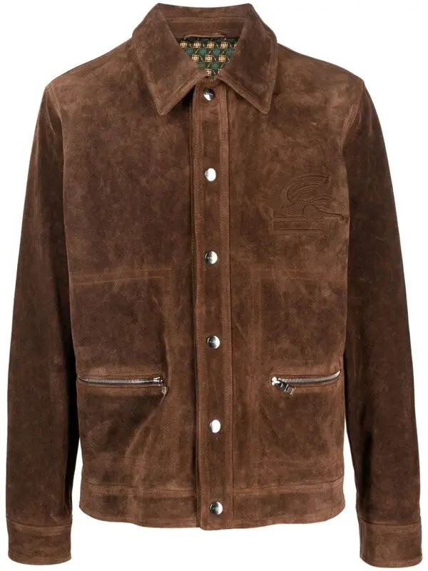 Etro Suede Shirt Jacket