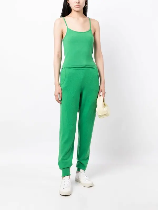 TEDDY CASHMERE Milano Track Pants - Green