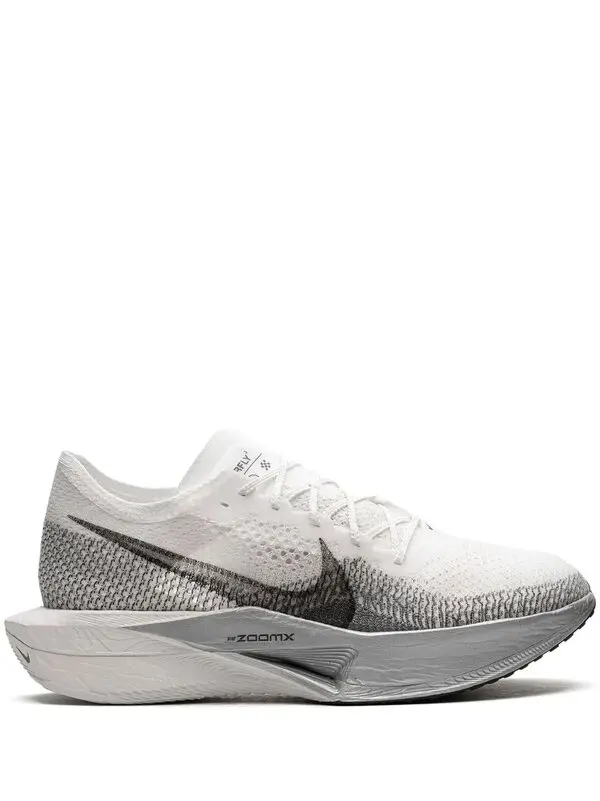 Nike Particle Grey Zoomx Vaporfly Next% 3 Sneakers - White