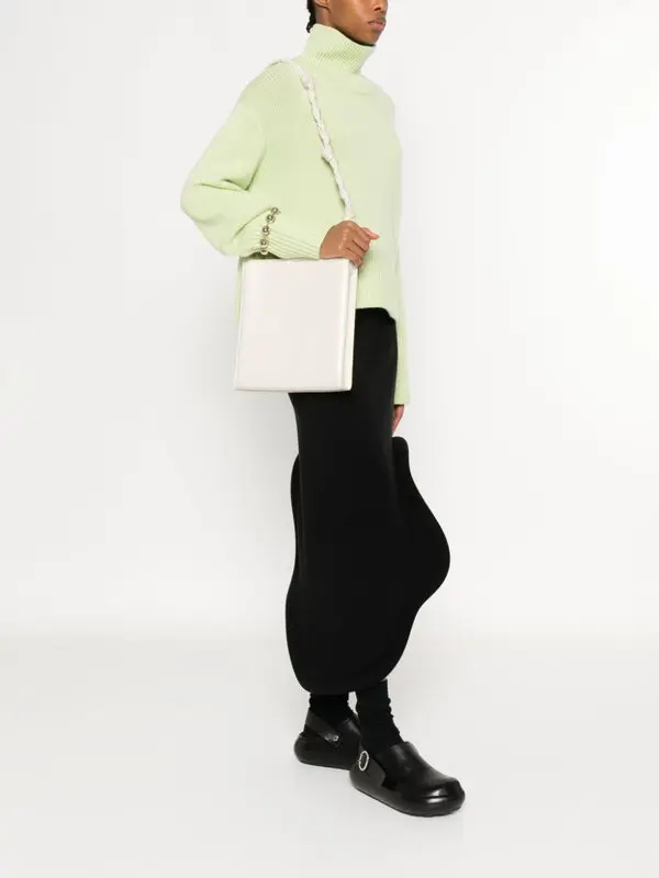 JIL SANDER Tangle Shoulder Bag - Neutrals