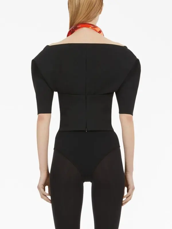 FERRAGAMO Short-sleeve Knitted Top