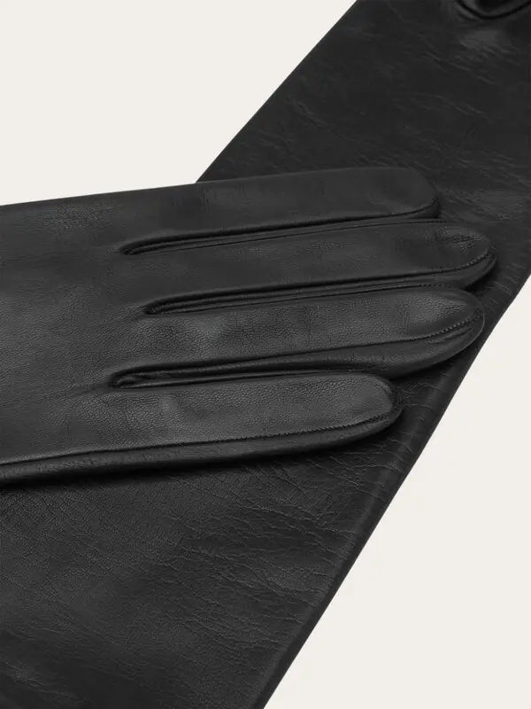 FERRAGAMO Long Leather Gloves