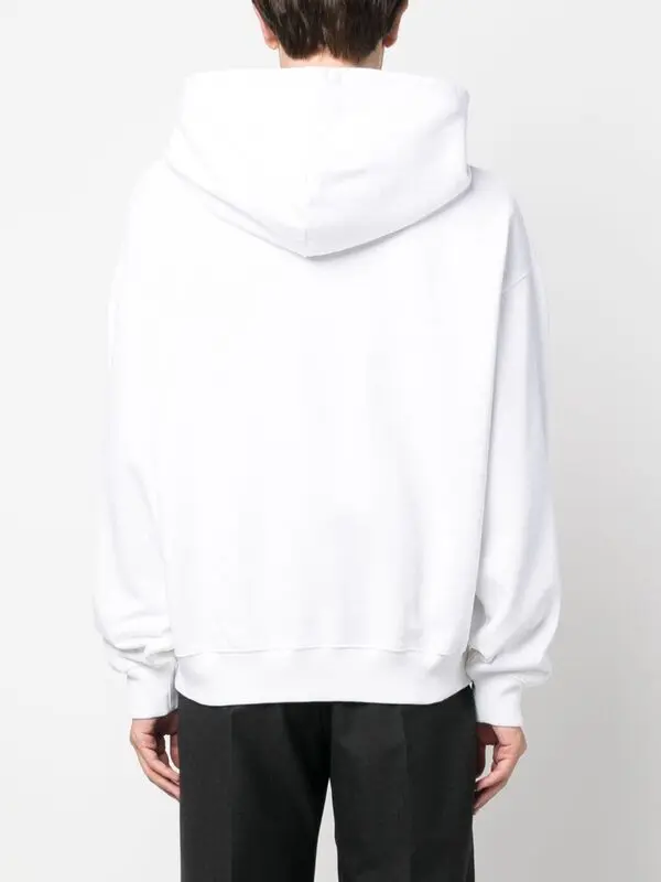 Bally Graphic-print Hoodie - White
