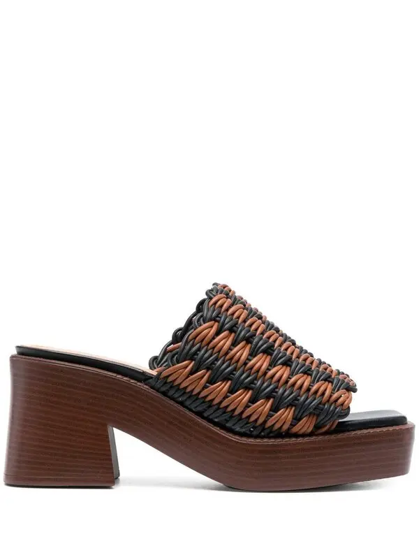 TOD'S Woven-detail Mules