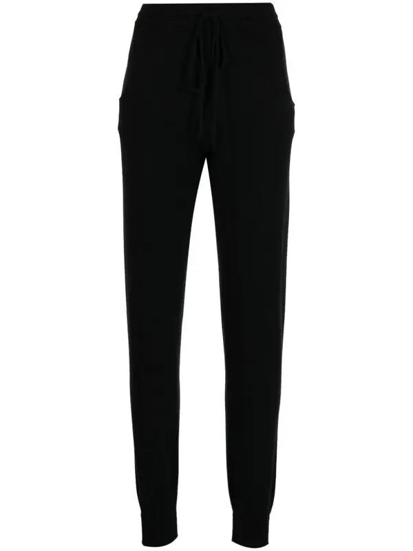 TEDDY CASHMERE Milano Track Pants - Black