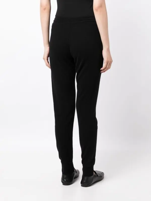 TEDDY CASHMERE Milano Track Pants - Black
