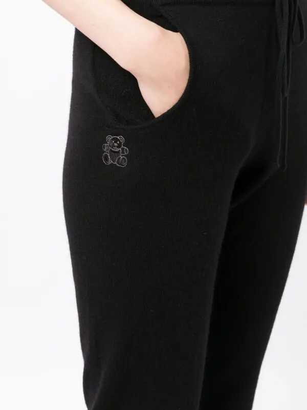 TEDDY CASHMERE Milano Track Pants - Black