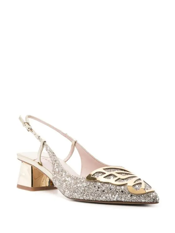 SOPHIA WEBSTER Butterfly 50mm Slingback Pumps