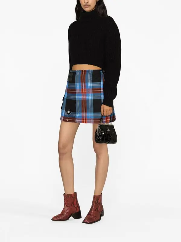 Dsquared2 Ribbed-knit Cropped Jumper