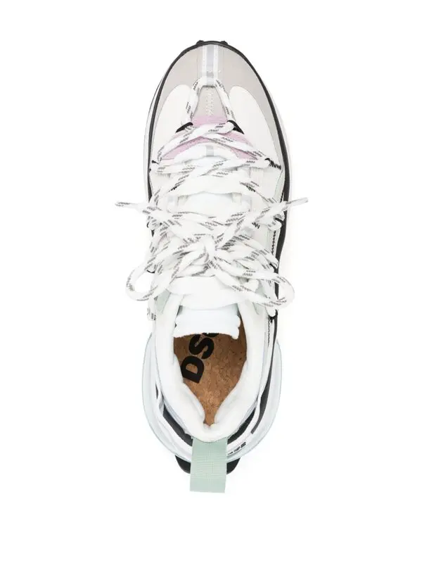 Dsquared2 Multi-panel Lace-up Sneakers
