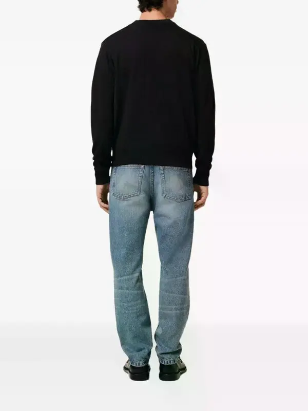 AMI Paris De Coeur Cardigan - Black