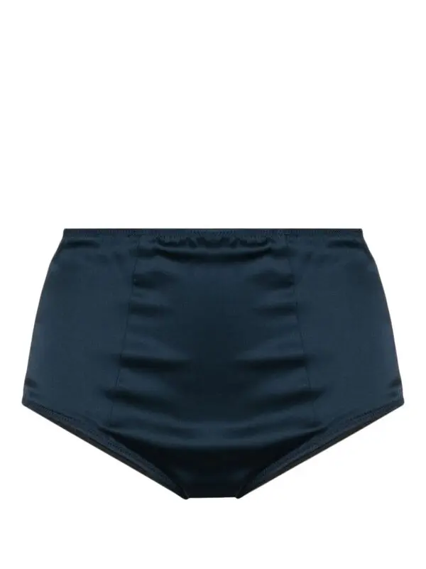 Kiki De Montparnasse Tous Les Jours High-waisted Briefs - Blue