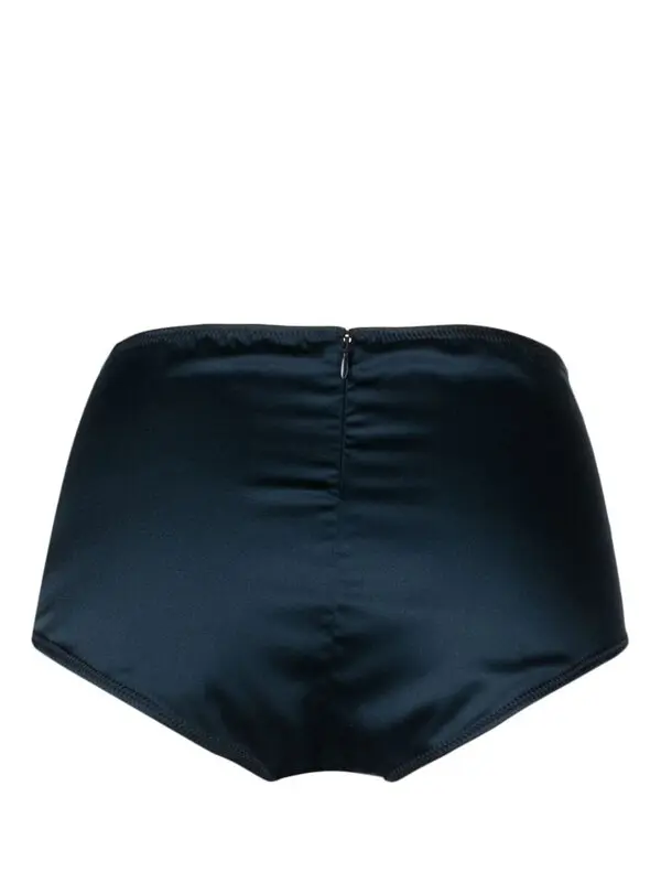 Kiki De Montparnasse Tous Les Jours High-waisted Briefs - Blue