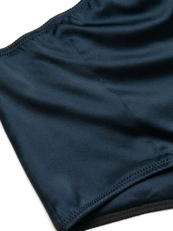 Kiki De Montparnasse Tous Les Jours High-waisted Briefs - Blue