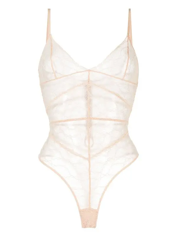 Kiki De Montparnasse Mon Cheri Lace Bodysuit