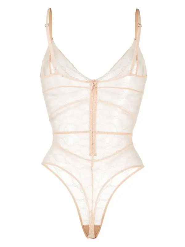 Kiki De Montparnasse Mon Cheri Lace Bodysuit