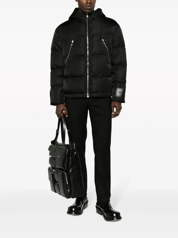 Versace Zip-detail Puffer Jacket