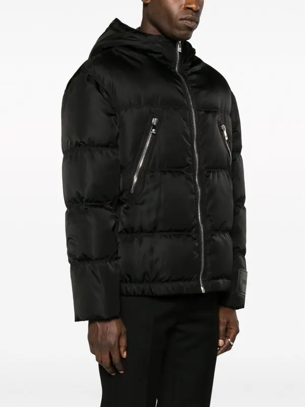 Versace Zip-detail Puffer Jacket