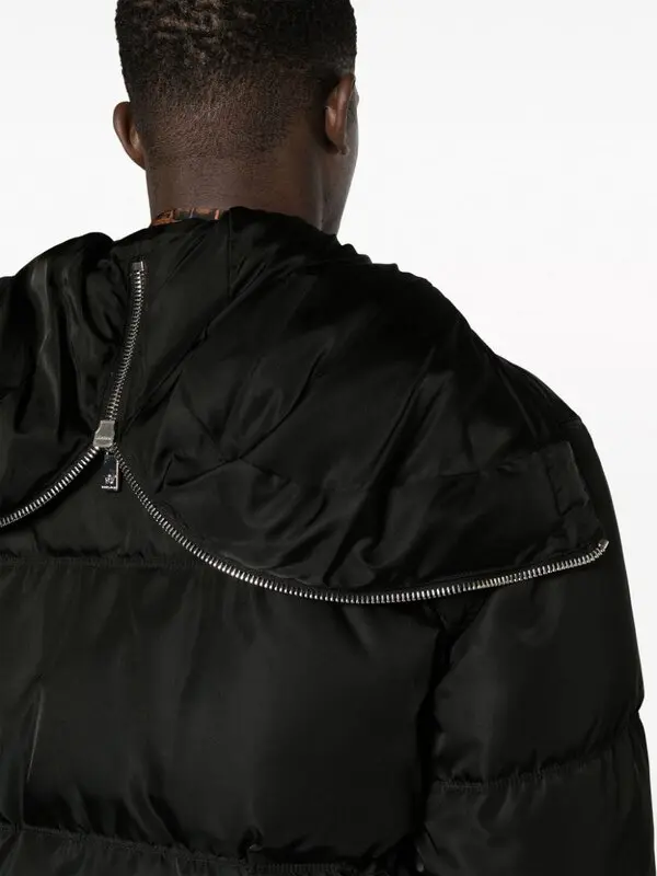 Versace Zip-detail Puffer Jacket