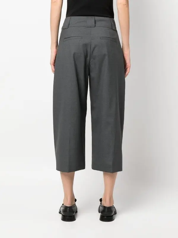 Fabiana Filippi Pressed-crease Wool Trousers