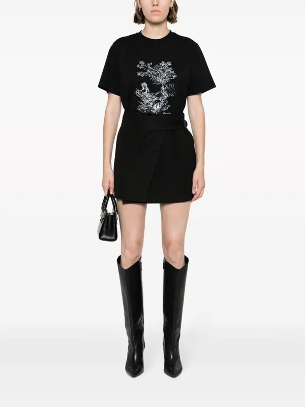 Coperni Illustration-print Cotton T-shirt