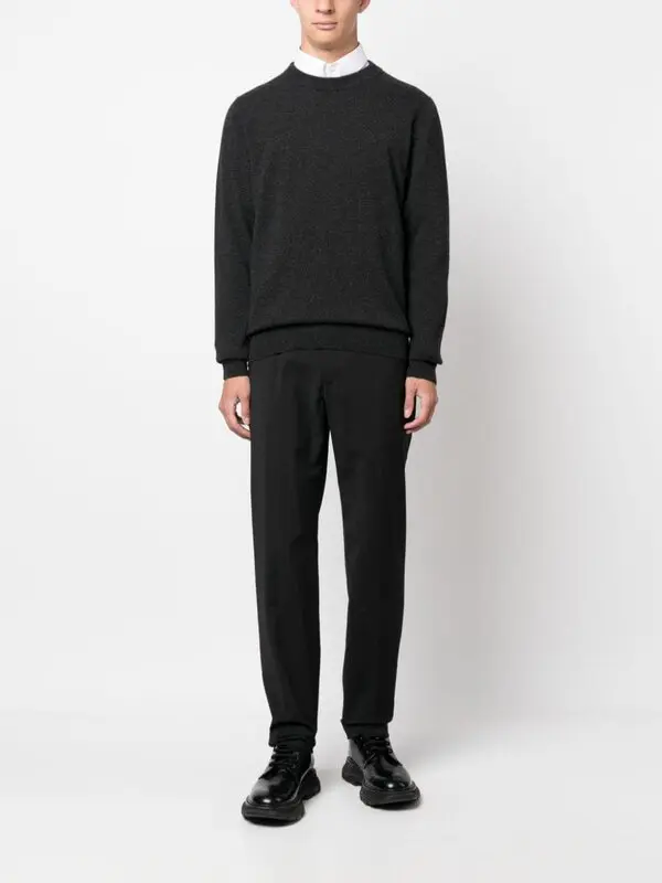 Sandro Elasticated Straight-leg Trousers