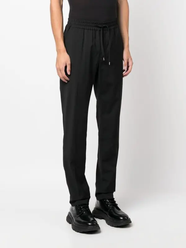 Sandro Elasticated Straight-leg Trousers