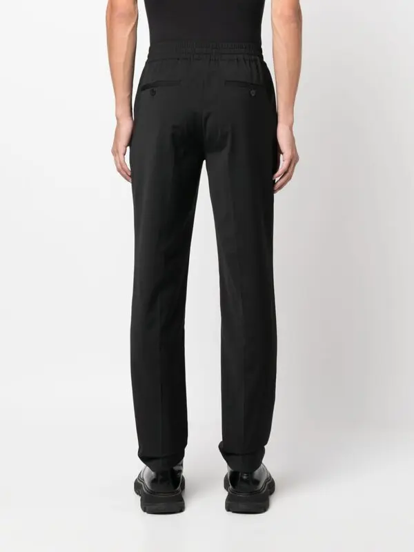 Sandro Elasticated Straight-leg Trousers