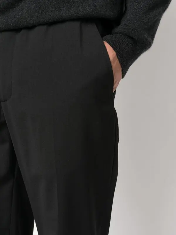 Sandro Elasticated Straight-leg Trousers