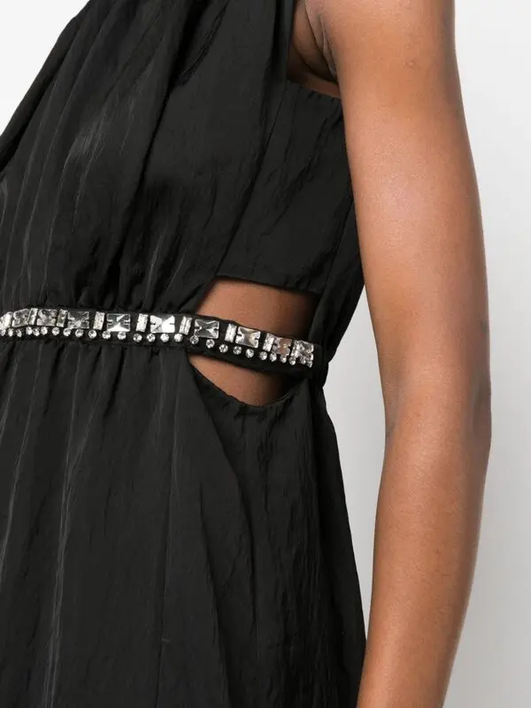 Sandro Crystal-embellished Midi Dress