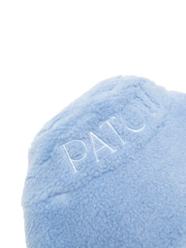 PATOU Embroidered Logo Bucket Hat - Blue