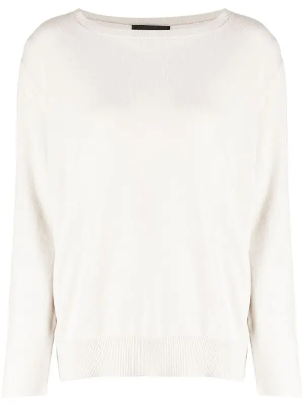 Fabiana Filippi Round-neck Sweater - White