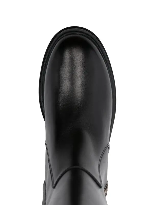 Michael Kors Regan Leather Knee-high Boots