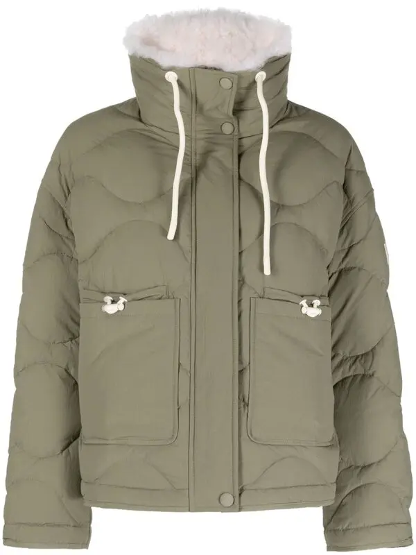 YVES SALOMON High-neck Quilted Jacket
