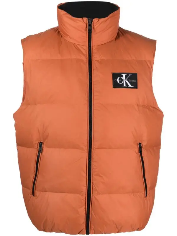 Calvin Klein Zip-up Quilted Down Gilet
