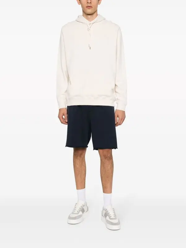 Sunspel Drawstring-fastening Cotton Hoodie