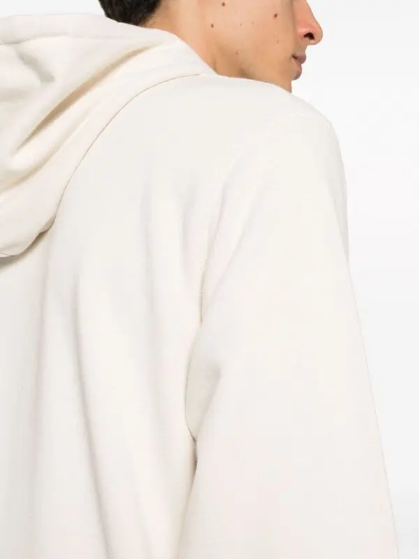 Sunspel Drawstring-fastening Cotton Hoodie