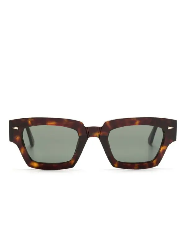 AHLEM Rectangle-frame Sunglasses - Brown