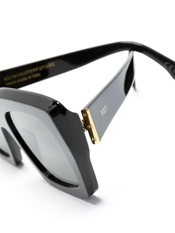 RETROSUPERFUTURE Logo-print Square-frame Sunglasses