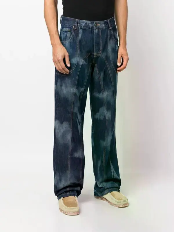 Ahluwalia Signature Straight-leg Jeans