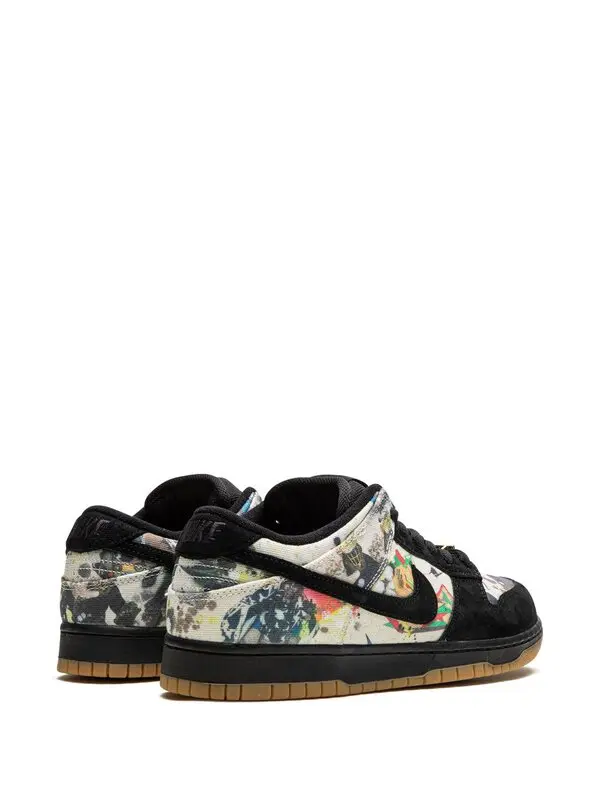 Nike X Supreme Sb Dunk Low Rammellzee Sneakers - Black