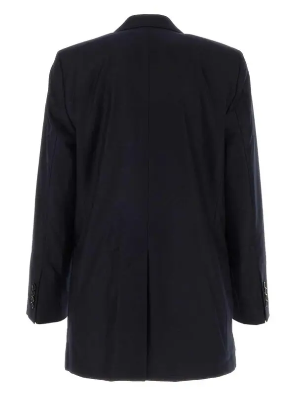 AMI Paris Single-breasted Wool Blazer - Grey
