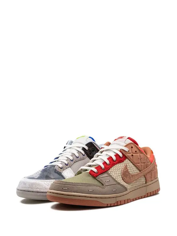 Nike X Clot Dunk Low What The Sneakers - Neutrals