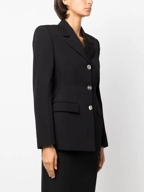 Versace Hourglass Single-breasted Blazer